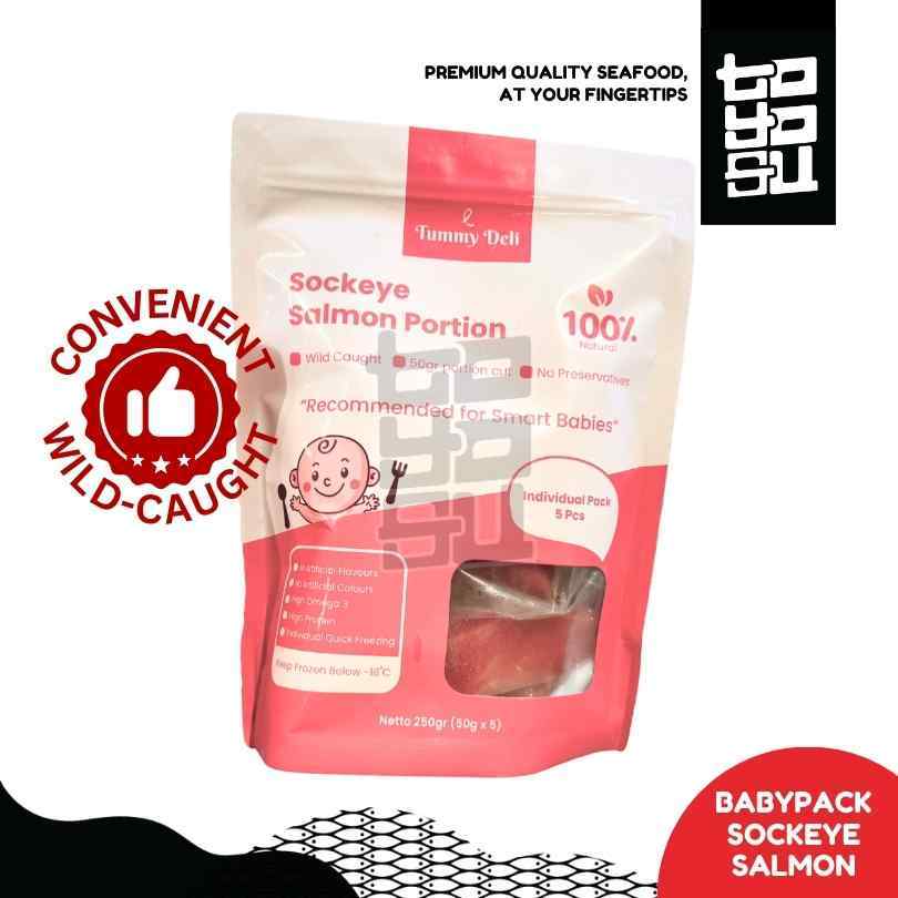 Jual SOCKEYE SALMON BABY PACK - IKAN SALMON MPASI BAYI - WILD CAUGHT ...