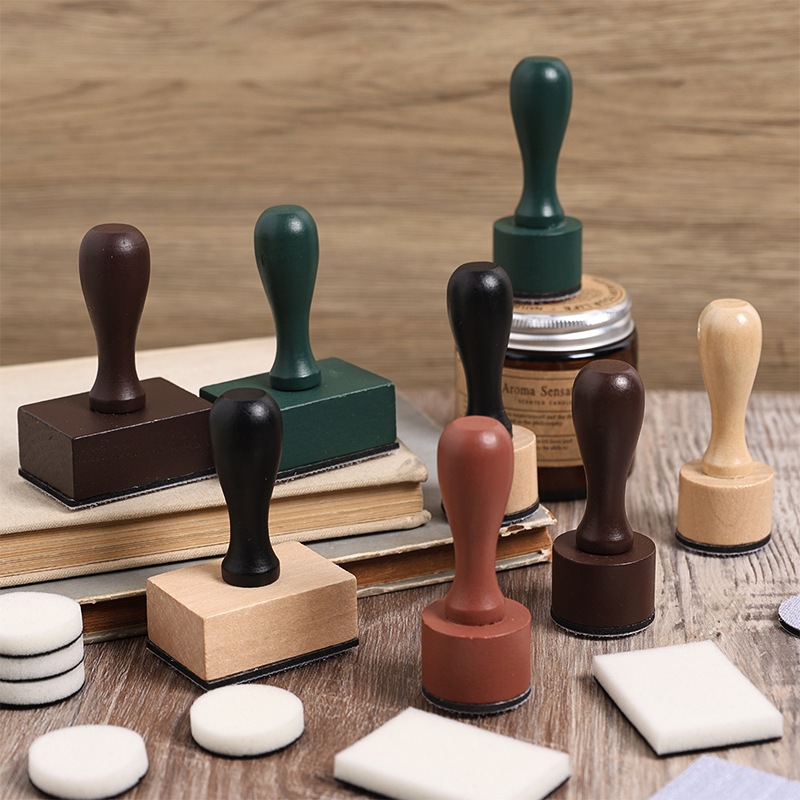 Jual 𝐙18 Aplikator Ink Pad Stempel Stamp Journaling Background Spon ...