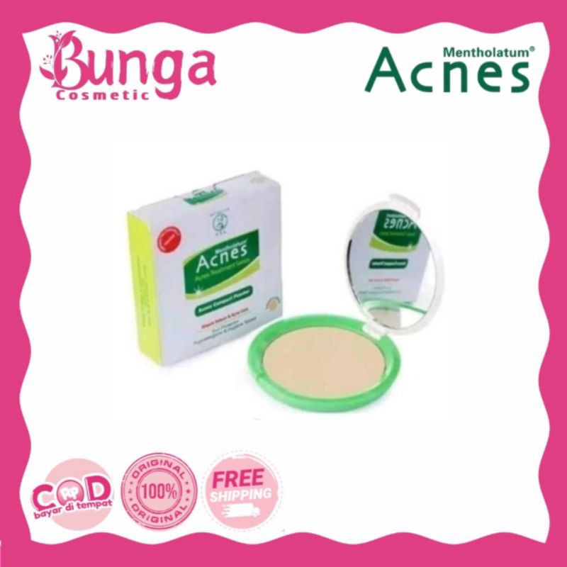 Jual Acnes Treatment Series Compact powder 14g | Shopee Indonesia