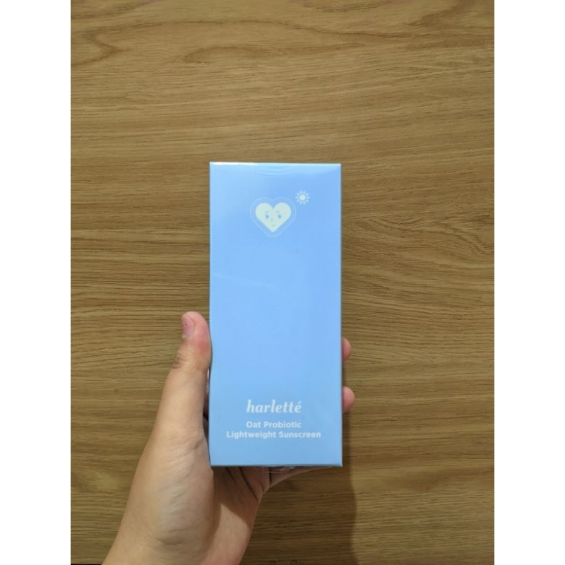 Jual NEW - HARLETTE Oat Probiotic Lightweight Sunscreen SPF 50 PA ...