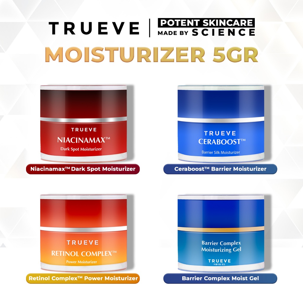 Jual TRUEVE Travel Size Moisturizer 5g - (6X Ceramide + Niacinamide ...