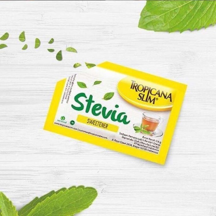 Jual Tropicana slim STEVIA ECER 1 sachet Pemanis Alami untuk Batasi ...