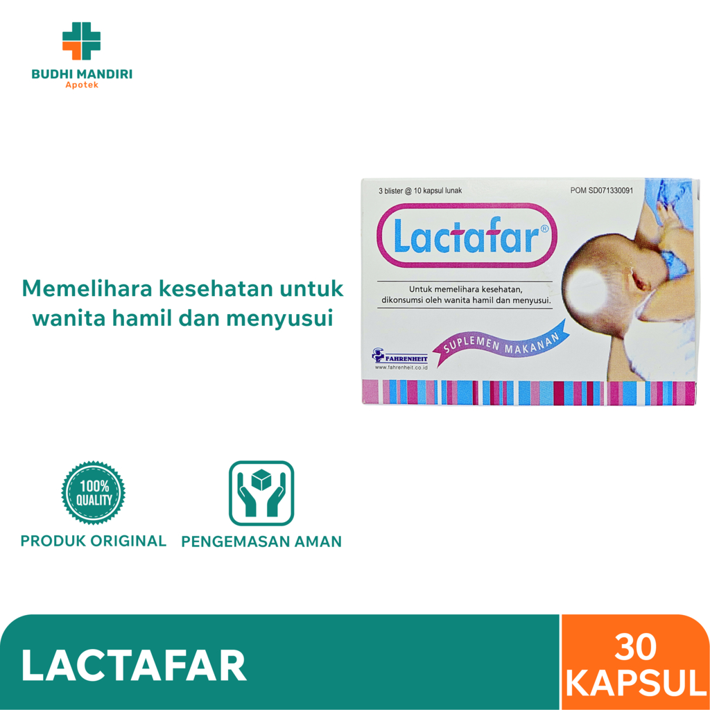 Jual Lactafar (1 Box) - Untuk Memelihara Kesehatan Ibu dan Janin ...