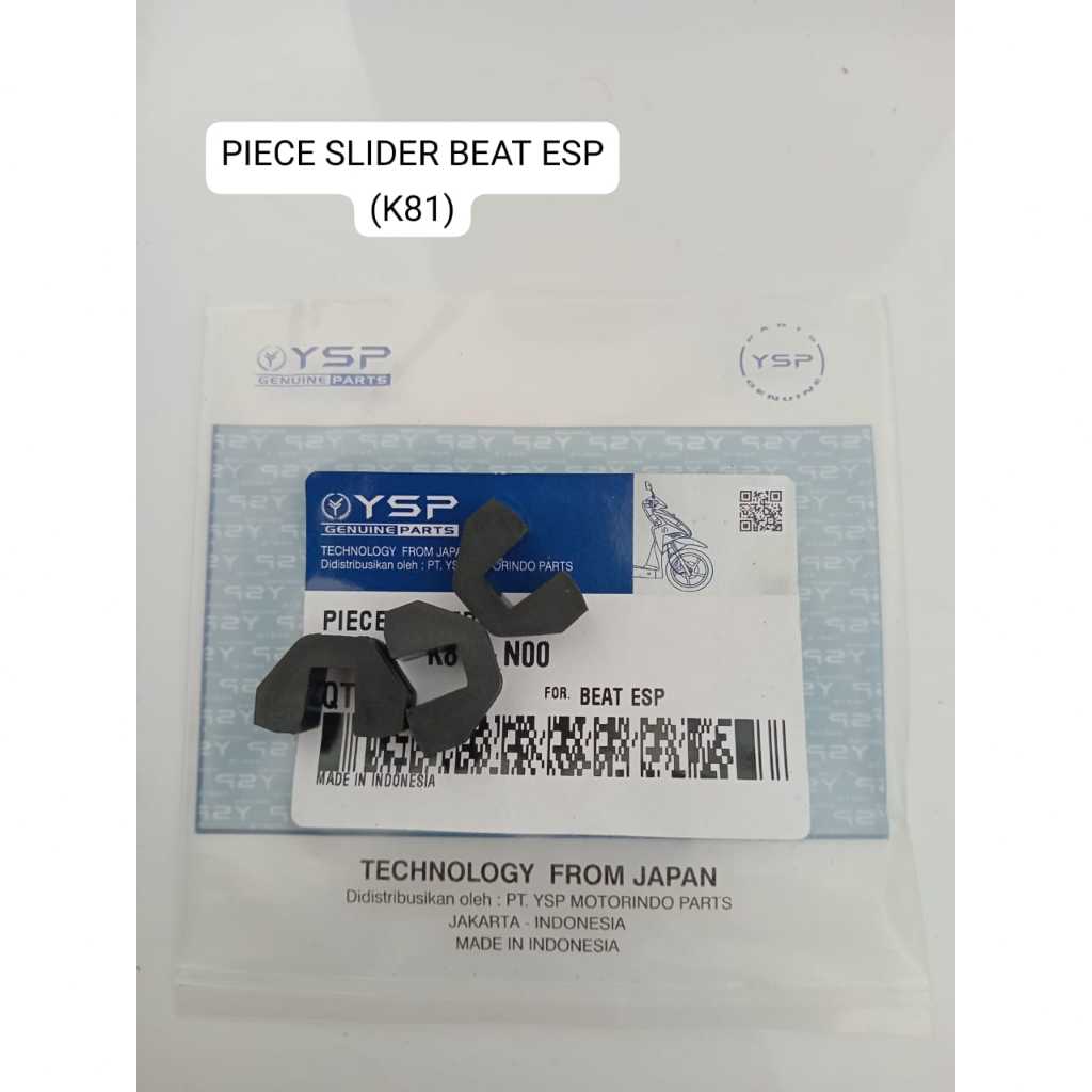 Jual (GROSIR) YSP PIECE SLIDER BEAT ESP (harga untuk 10set) / k81 ...