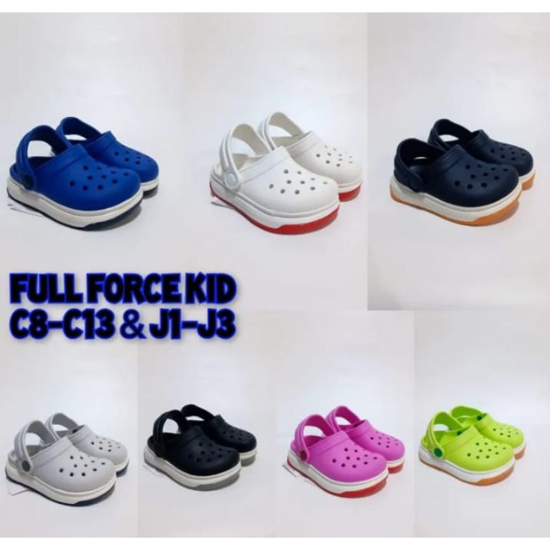 Jual CROCS FULL FORCE CLOG KIDS&JUNIOR | Shopee Indonesia