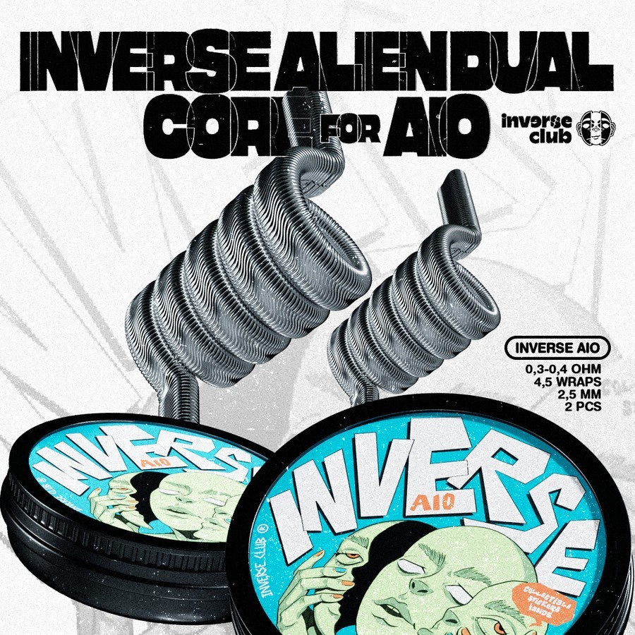 Jual COIL INVERSE AIO ALIEN DUAL CORE 0.3 0.4 AIO - ORIGINAL AIO ...