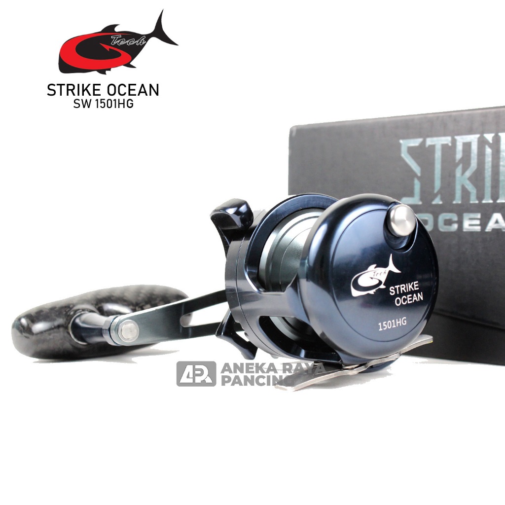 Jual RIL GTECH STRIKE OCEAN SW 1501 / 2001 HANDLE KIRI | Ril Gtech Over ...