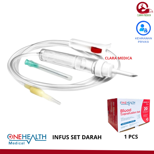 Jual Infus Blood Transfusion Set Selang Infus Onehealth 1 Pcs | Shopee ...