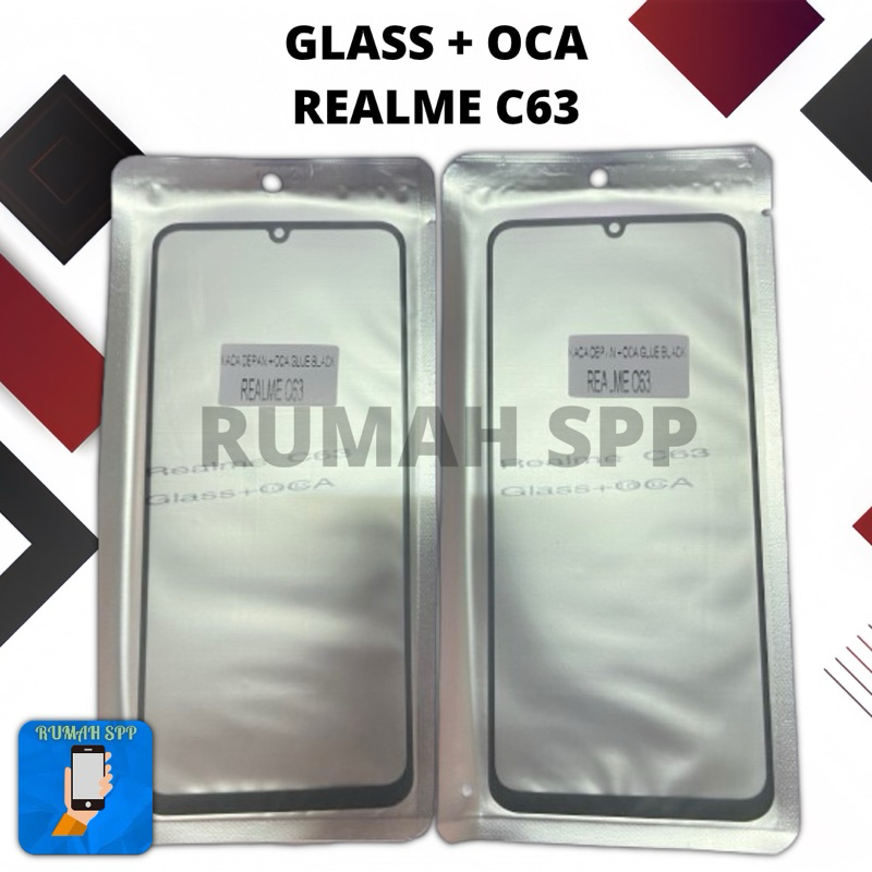 Jual GLASS + OCA / KACA LCD / KACA DEPAN REALME C63 (ORIGINAL) | Shopee ...