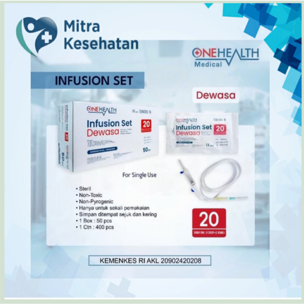 Jual Infus Set Dewasa Harga ecer infuset dewasa selang infus dewasa ...