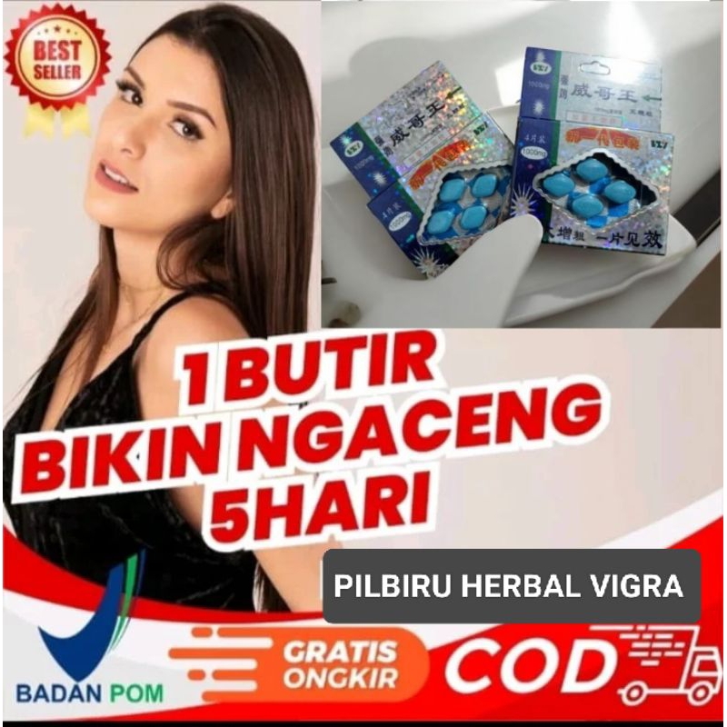 Jual PIL BIRU ASLI 100%ORIGINAL CINA - OBAT PRIA TAHAN LAMA | Shopee ...