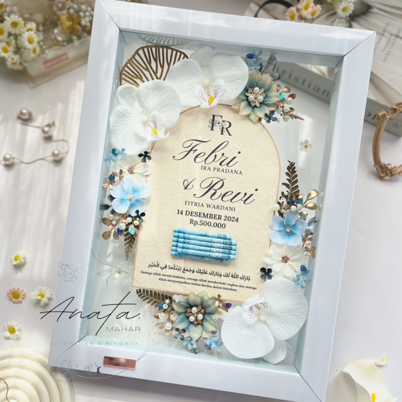Jual mahar | mahar akrilik | replika mahar | frame mahar | Shopee Indonesia
