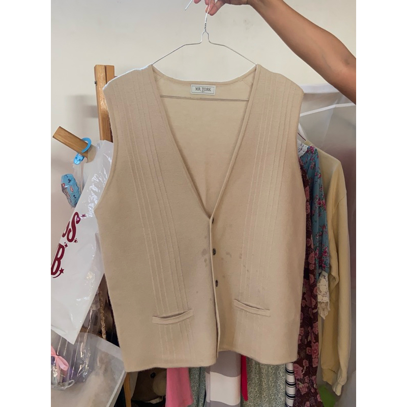 Jual Preloved vest | academia | harajuku | japan | korean style (wajib ...