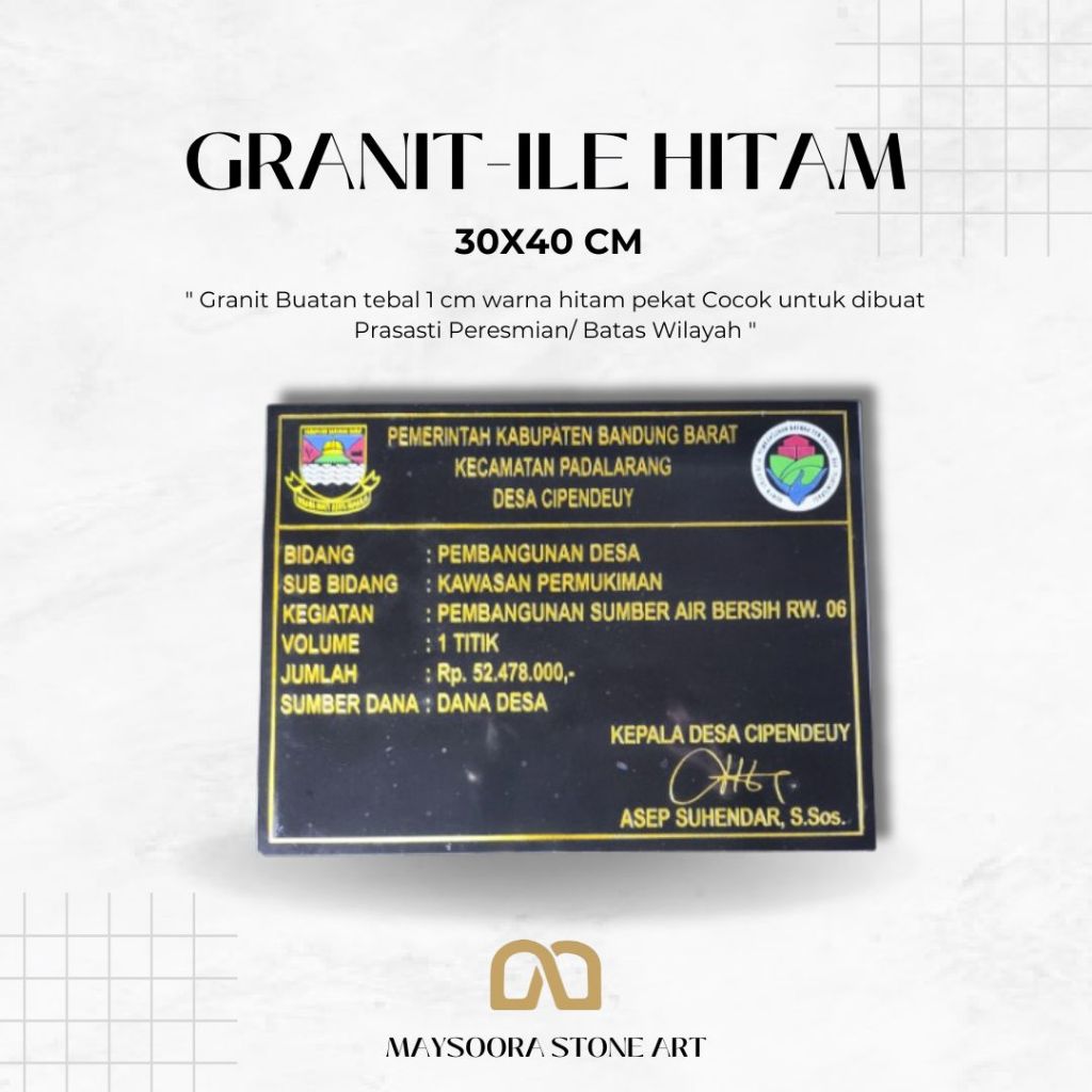 Jual PRASASTI GRANIT-ILE 40X60 CM | Shopee Indonesia