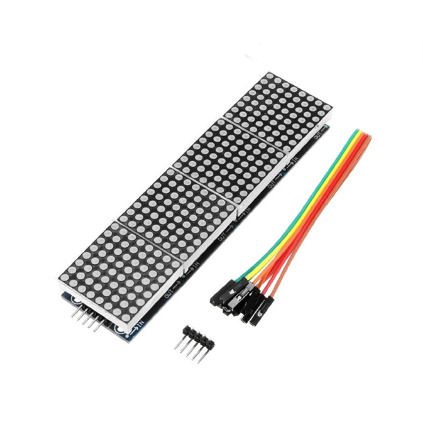 Jual Modul Panel Dot Matrix 32x8 MAX7219 4 in 1 LED Display | Shopee Indonesia