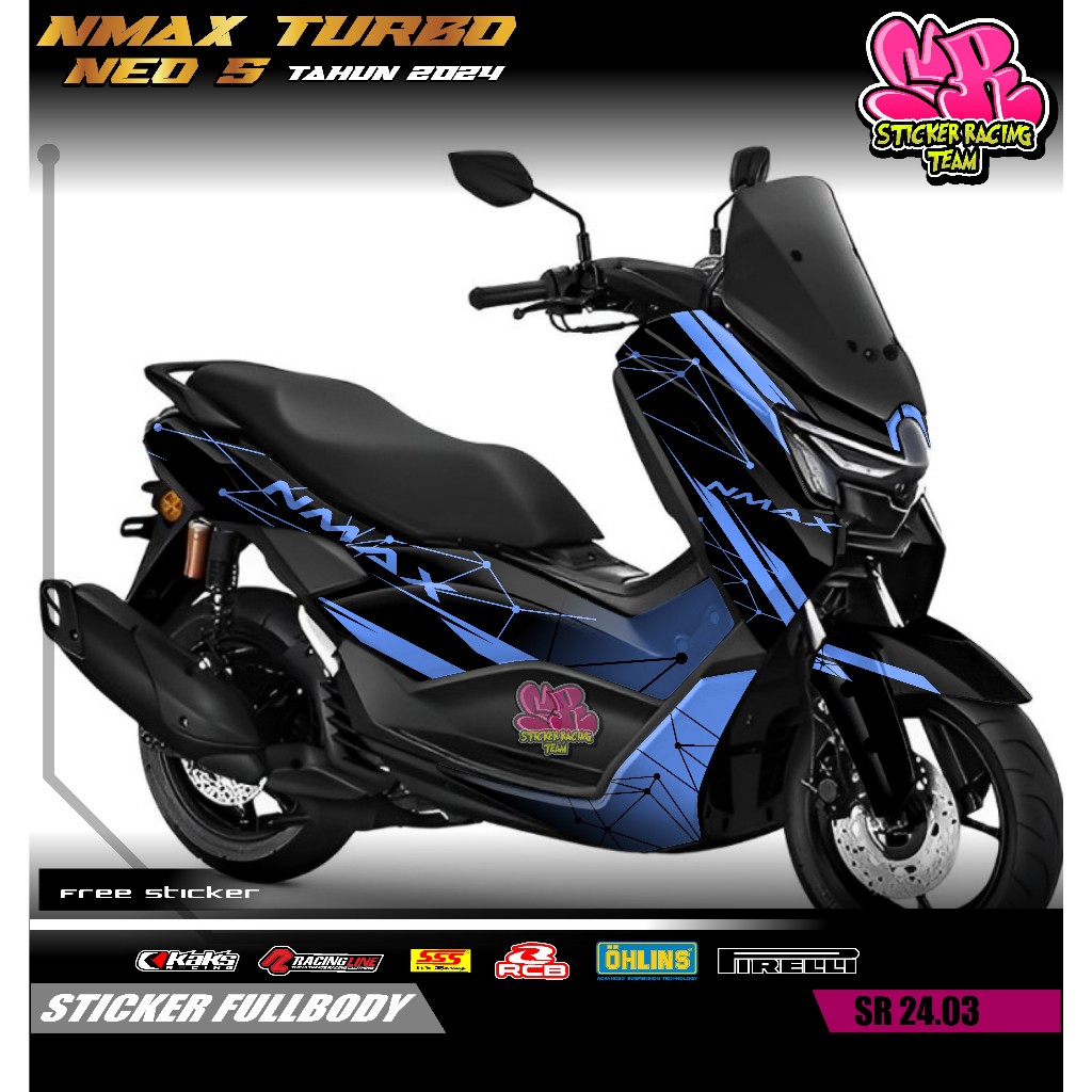 Jual Sticker Decal Nmax Neo Nmax Turbo 2024 Full Body Sticker Nmax Neo ...