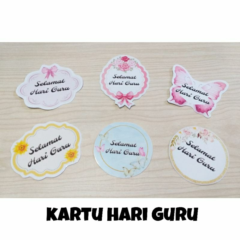 Jual topper bucket kartu ucapan hari guru topper isi 12pcs | Shopee ...