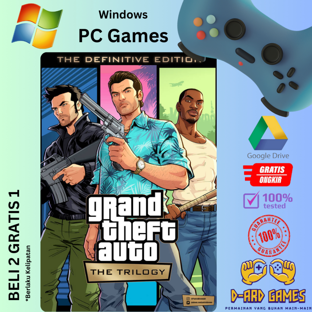 Jual Windows PC Games - Grand Theft Auto The Trilogy The Definitive ...