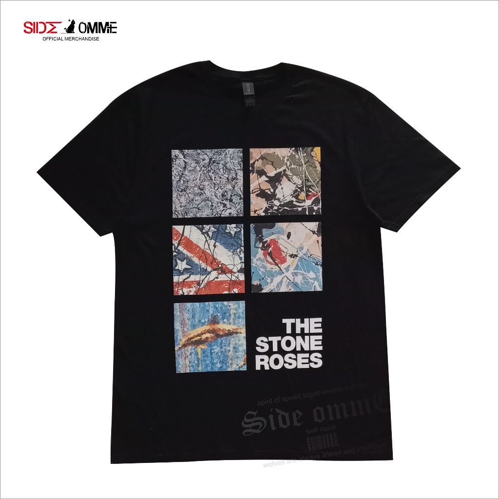 Jual The Stone Roses Kaos Band Original (Cover Black) | Shopee Indonesia