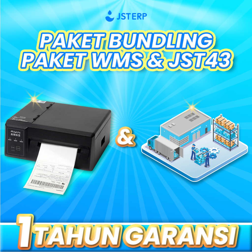 Jual Paket Printer Thermal Resi Label Pengiriman dan WMS Werehouse ...