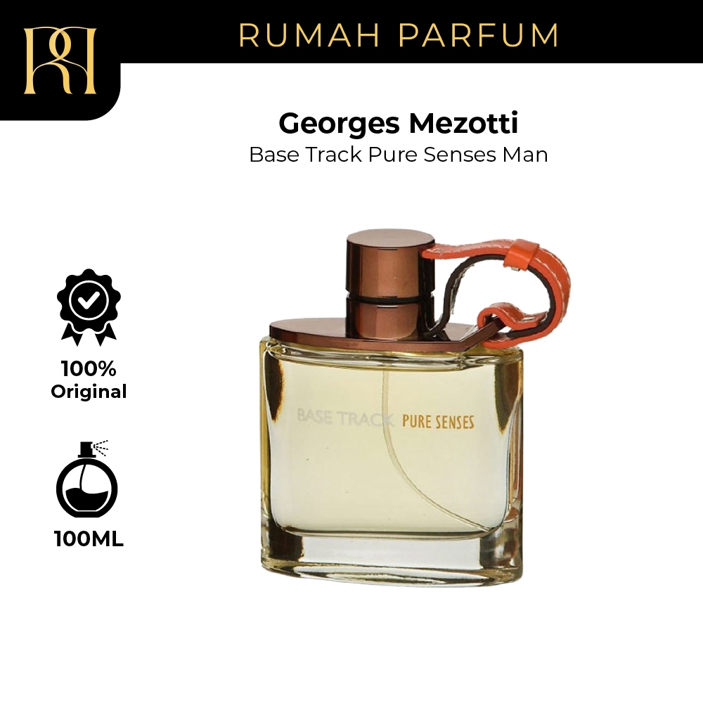 Jual Parfum Pria Georges Mezotti Base Track Pure Senses Man (100 mL ...