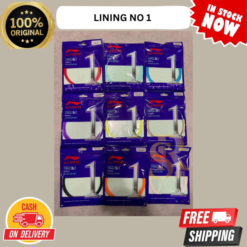 Jual Senar Badminton Lining No1/Lining No 1 Original | Shopee Indonesia