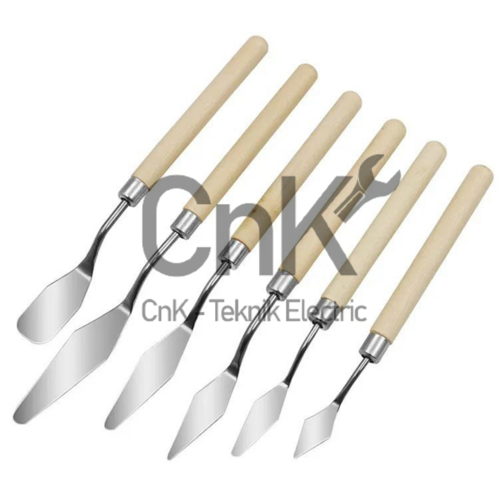Jual PALETTE KNIFE SPATULA LUKIS TANAH LIAT DEKORASI DLL | Shopee Indonesia