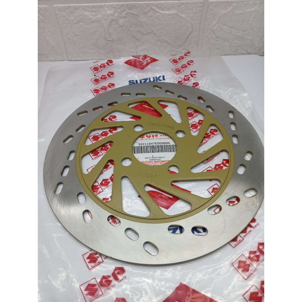 Jual PIRINGAN CAKRAM DISK DISC DEPAN SUZUKI SMASH/SPIN/SKYWAVE/SKYDRIVE ...