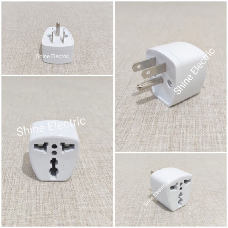 Jual Converter Konverter Steker universal plug socket tipe B colokan ...