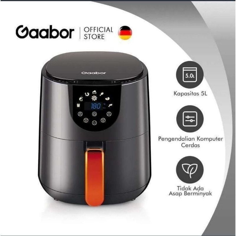 Jual Gaabor Air Fryer 5L | Shopee Indonesia
