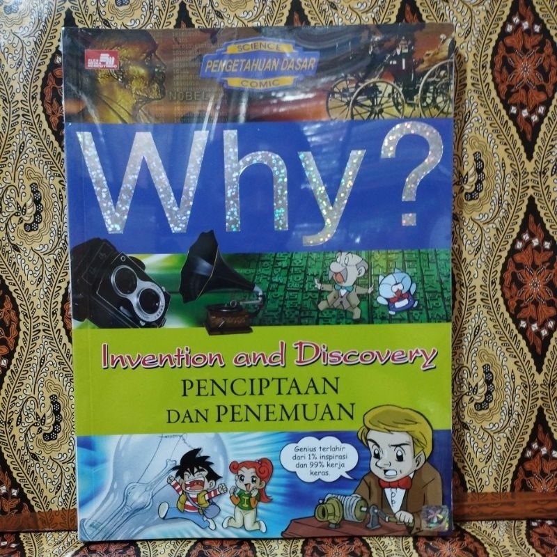 Jual Buku Original Komik Sains Why Penciptaan Dan Penemuan | Shopee ... Jual Buku Original Komik Sains Why Penciptaan Dan Penemuan | Shopee ...