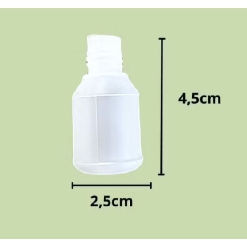 Jual BOTOL PLASTIK HDPE UKURAN 10CC / 10ML TUTUP HITAM DAN KLEP PUTIH HARGA PER PCS | Shopee ...