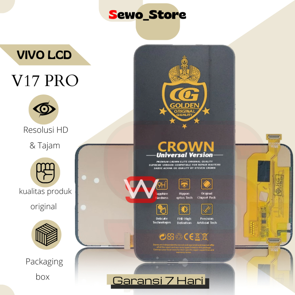 Jual LCD TOUCHSCREEN VIVO V17 PRO / V19 PRO / 1910 ORIGINAL FULLSET ...