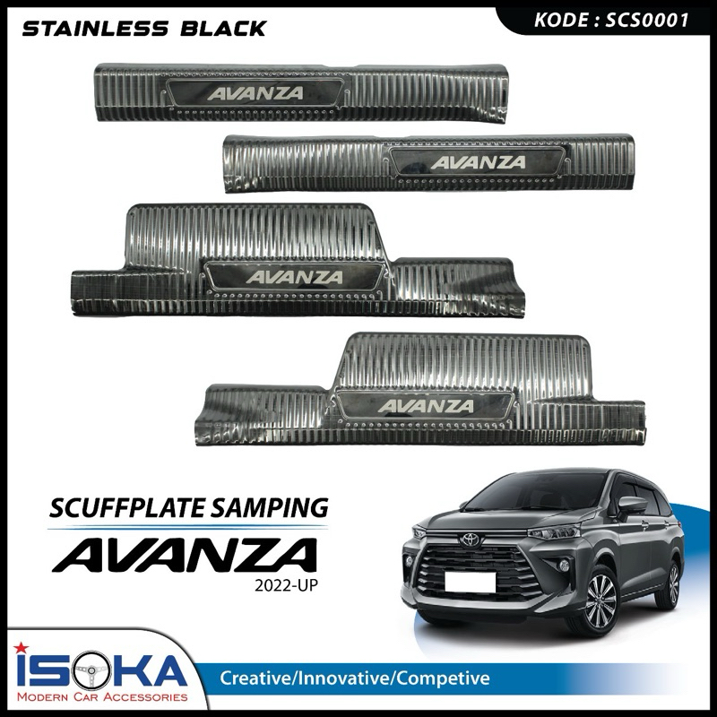 Jual ALL NEW AVANZA 2022 2023 2024 INNER SILLPLATE SAMPING INTERIOR ...