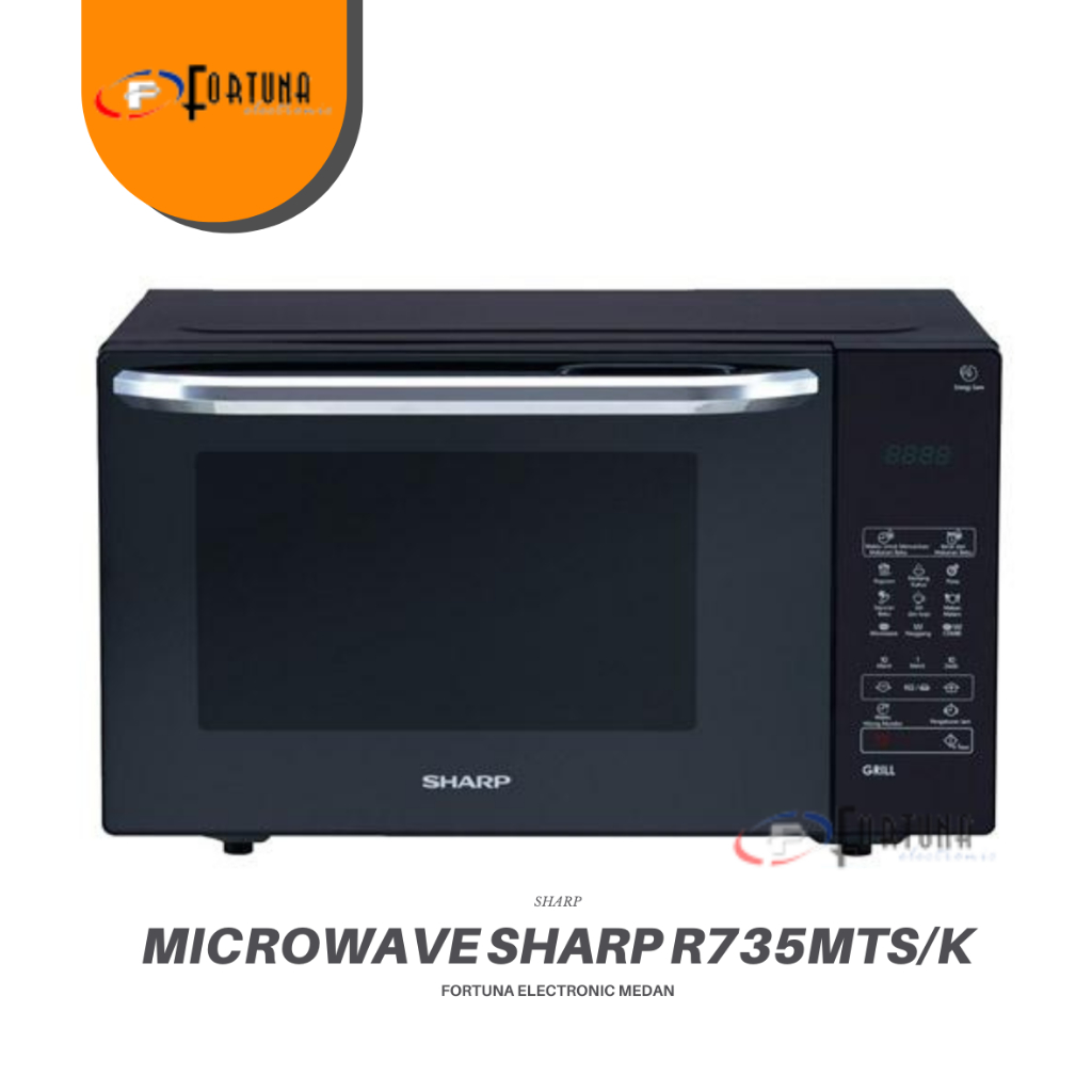Jual SHARP GRILL MICROWAVE OVEN R735MTS 25 LITER | R-735MT-K | Shopee ...