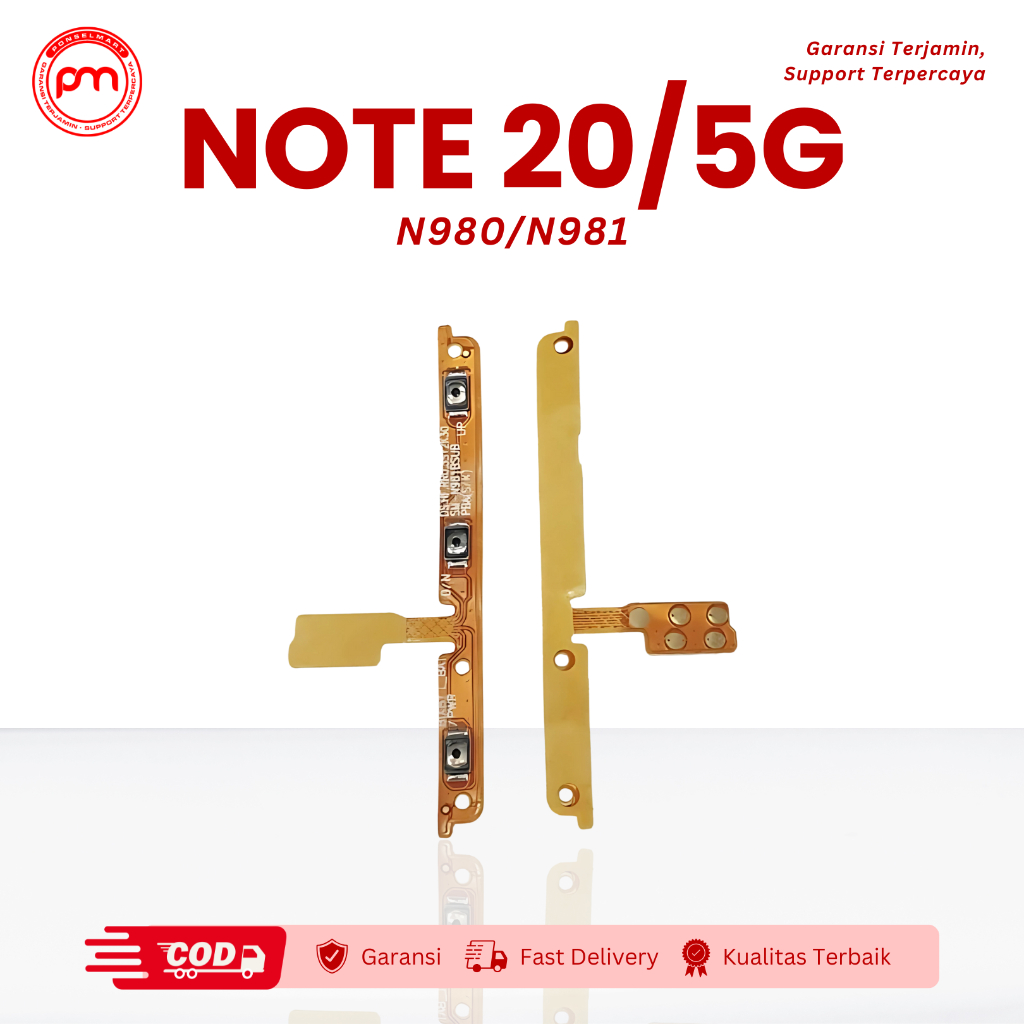 Jual Flexible Power ON/OFF Volume Samsung N980 N981 NOTE 20 NOTE 20 5G | Shopee Indonesia