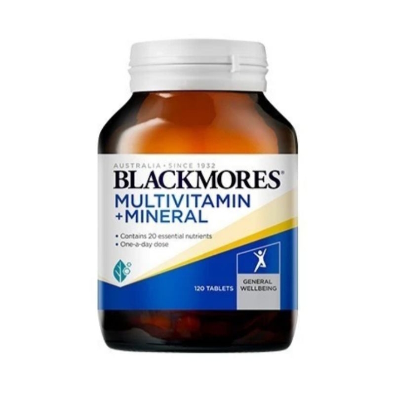 Jual blackmores multivitamin & mineral 120.tablet | Shopee Indonesia
