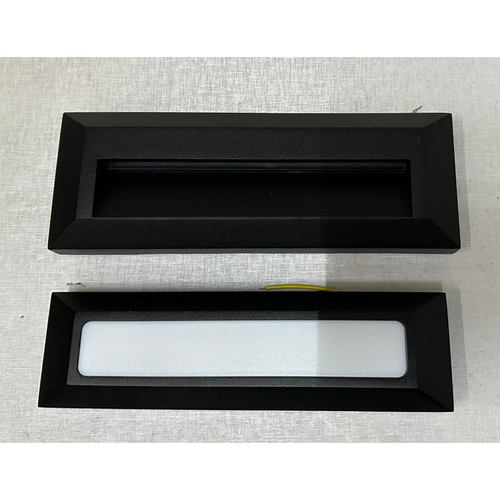 Jual Lampu Tangga LED Persegi Minimalis Outbow 6W IP65 - Body Hitam ...