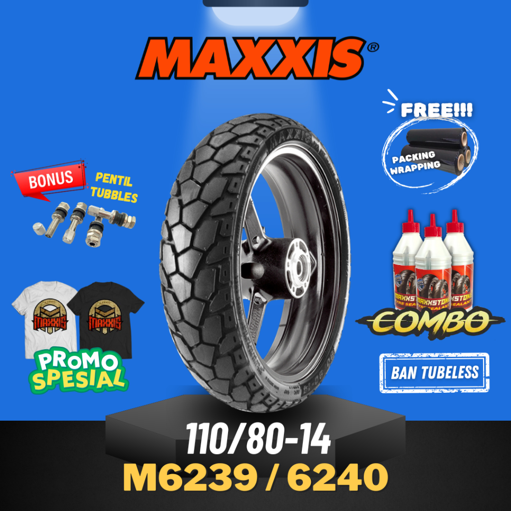 Jual [READY COD] BAN MOTOR MAXXIS RING 14 / BAN MAXXIS ON/OFF ROAD 110/ ...