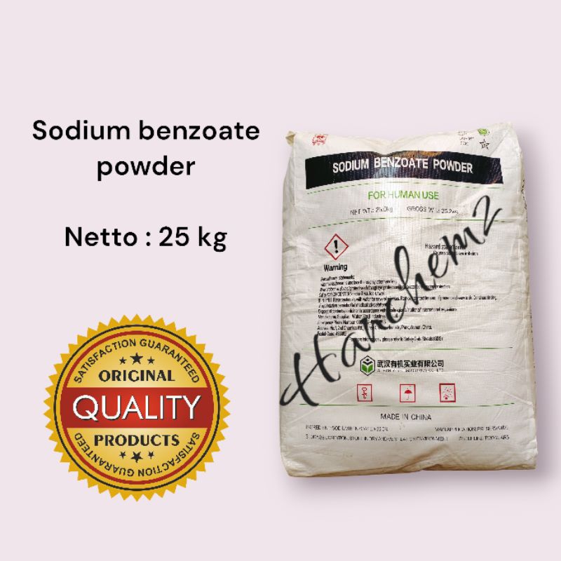 Jual Sodium benzoate powder/Benzoat/natrium benzoate/pengawet makanan ...