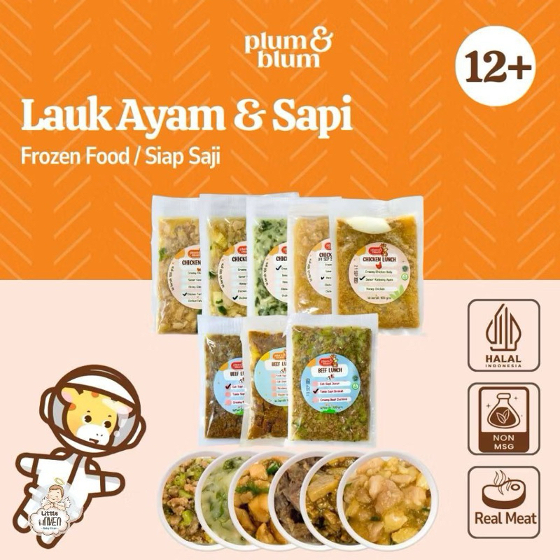 Jual PLUM & BLUM MENU SIAP SANTAP LAUK 100gr | Shopee Indonesia