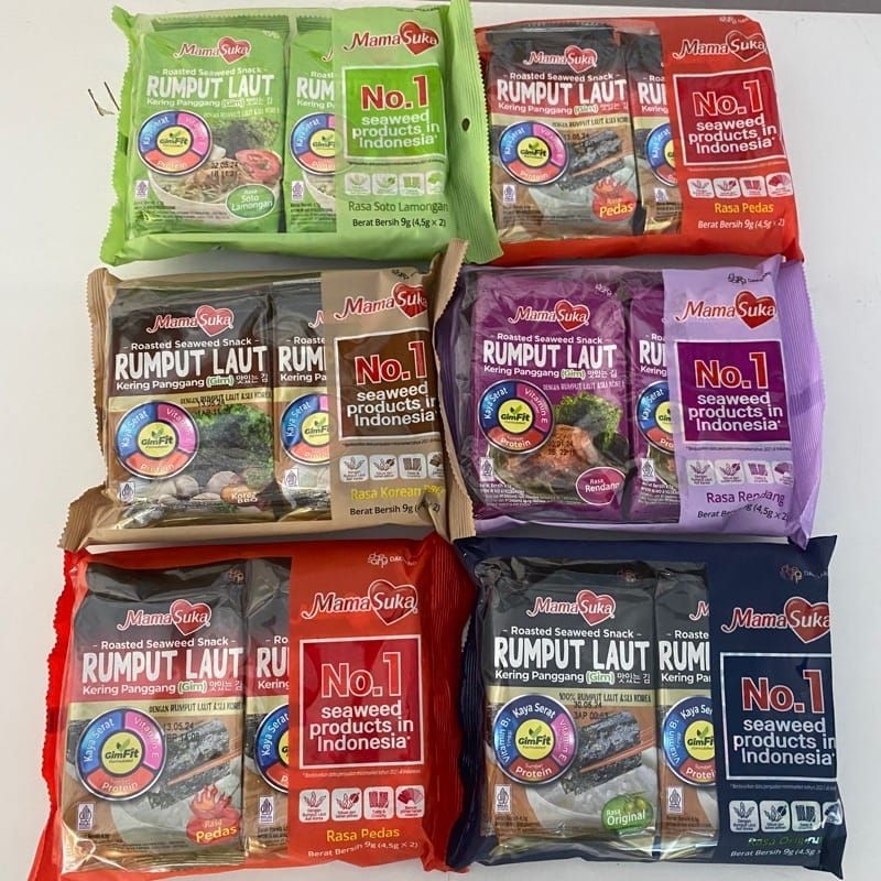 Jual MAMASUKA RUMPUT LAUT (1Pack isi 2 box) | Shopee Indonesia