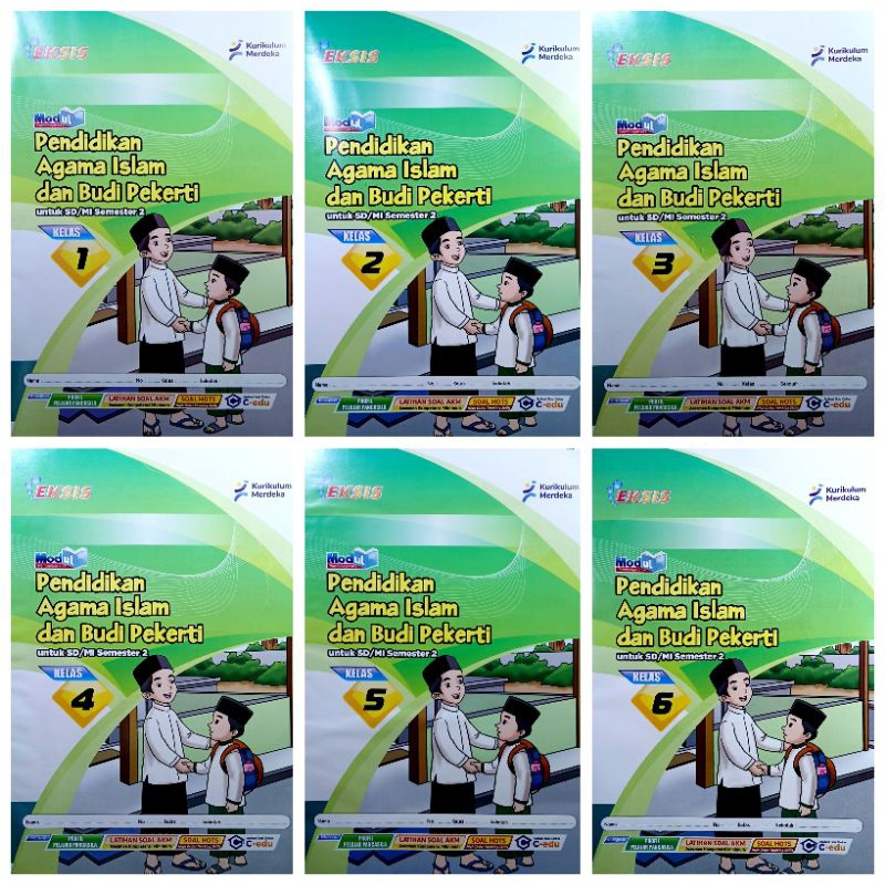 Jual BUKU LKS EKSIS SD MI PENDIDIKAN AGAMA ISLAM DAN BUDI PEKERTI KELAS 1 2 3 4 5 6 SEMESTER 2 ...