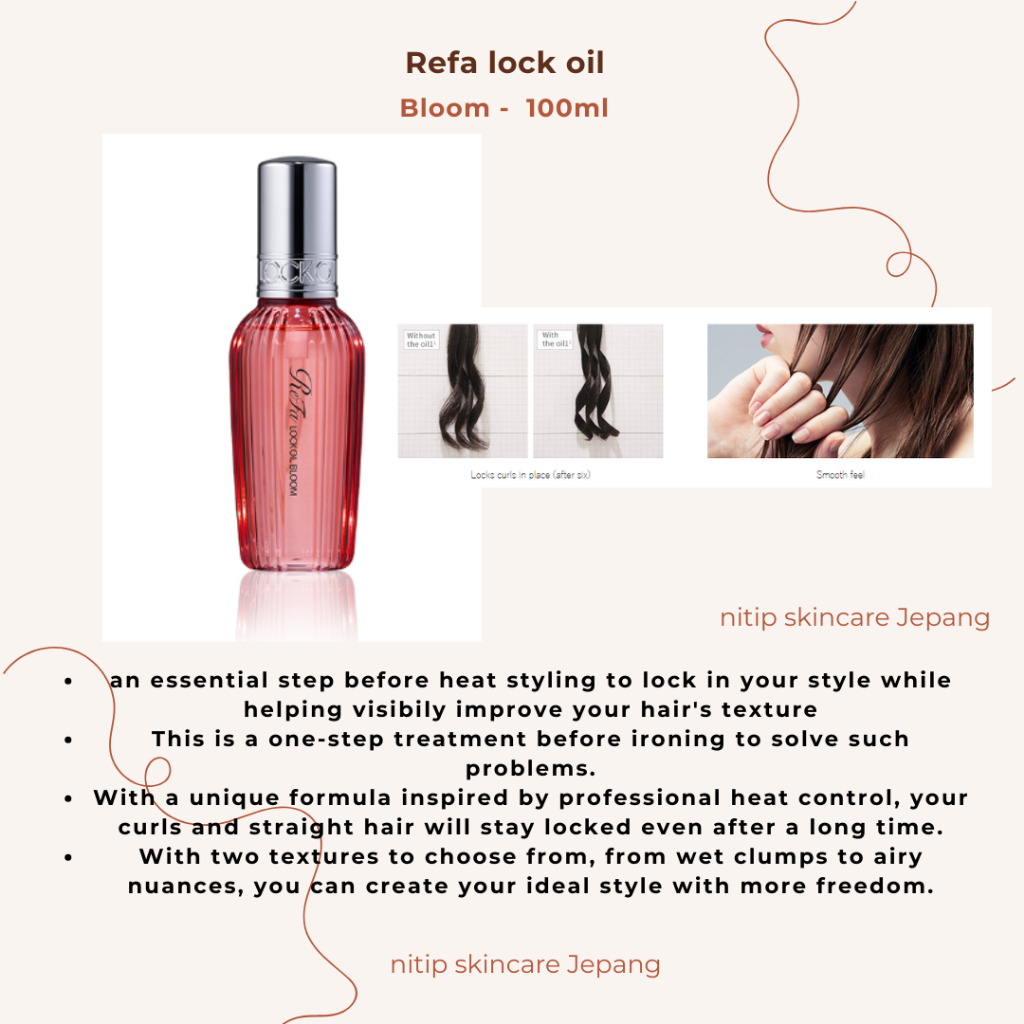 Jual PO jepang-- Refa lock oil original japan, refa lock oil bloom ...