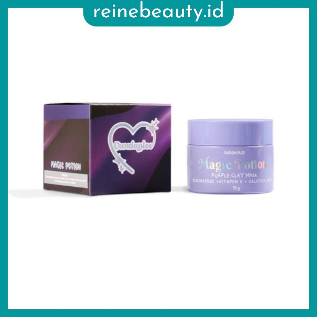 Jual OURDAYLEE MAGIC POTION CLAY MASK BPOM - the mighty lilac | Shopee ...