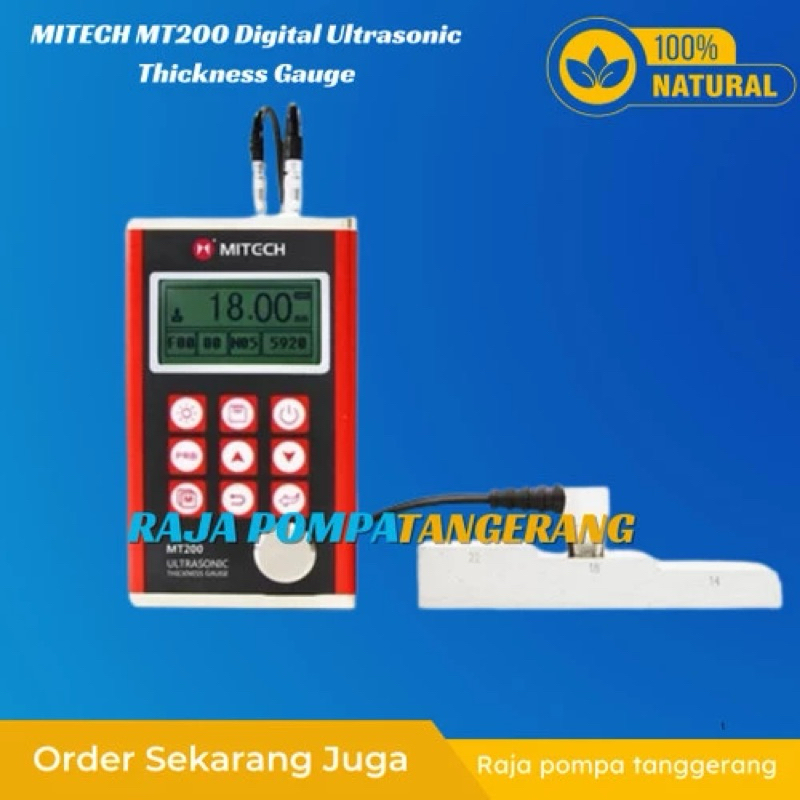 Jual MITECH MT200 Digital Ultrasonic Thickness Gauge | Shopee Indonesia