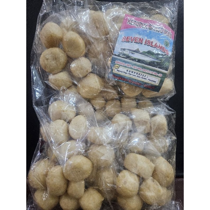 Jual Kerupuk Bola Ikan kerupuk bakso ikan Kerupuk Ikan Tenggiri seven ...