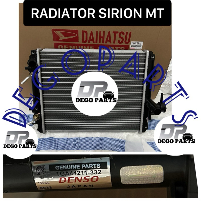 Jual RADIATOR ASSY DAIHATSU SIRION GEN 2 2011-2015 MANUAL ASLI ORIGINAL ...