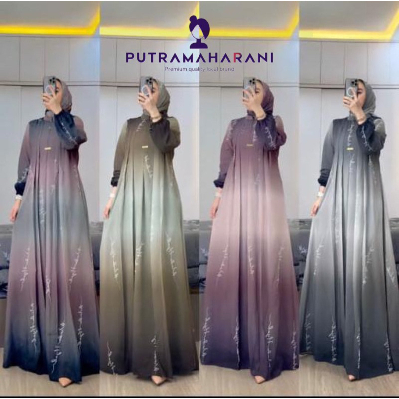 Jual GAMIS SET HIJAB CERUTY SEMI JUMBO TATA MOTIF PREMIUM TERBARU ...