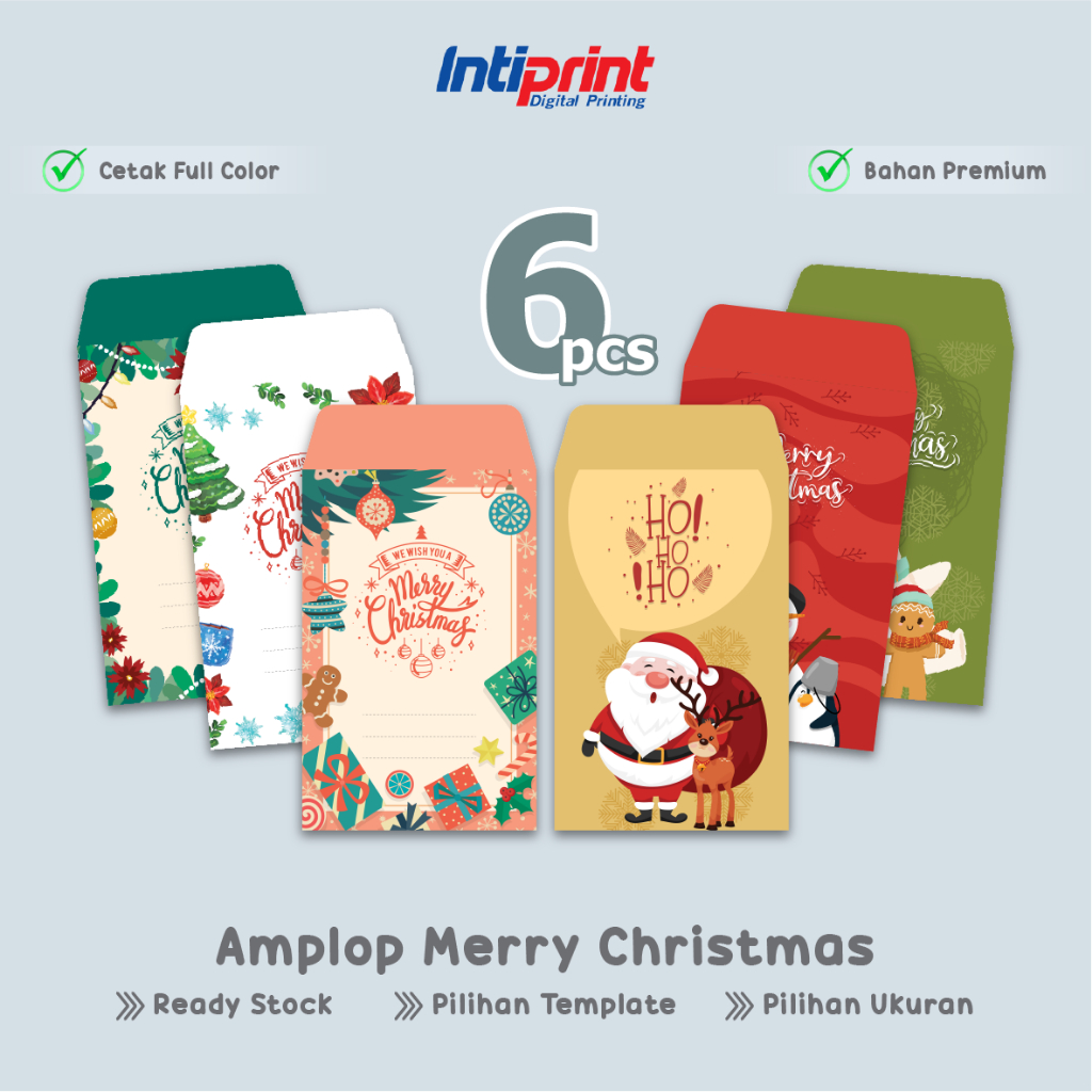 Jual Amplop Angpau Natal | Merry Christmas envelope Angpao Hari Raya ...